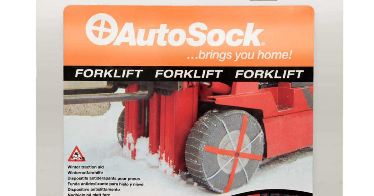 AutoSock Snow Socks | AutoSock For Fork Lifts One Pair AF18