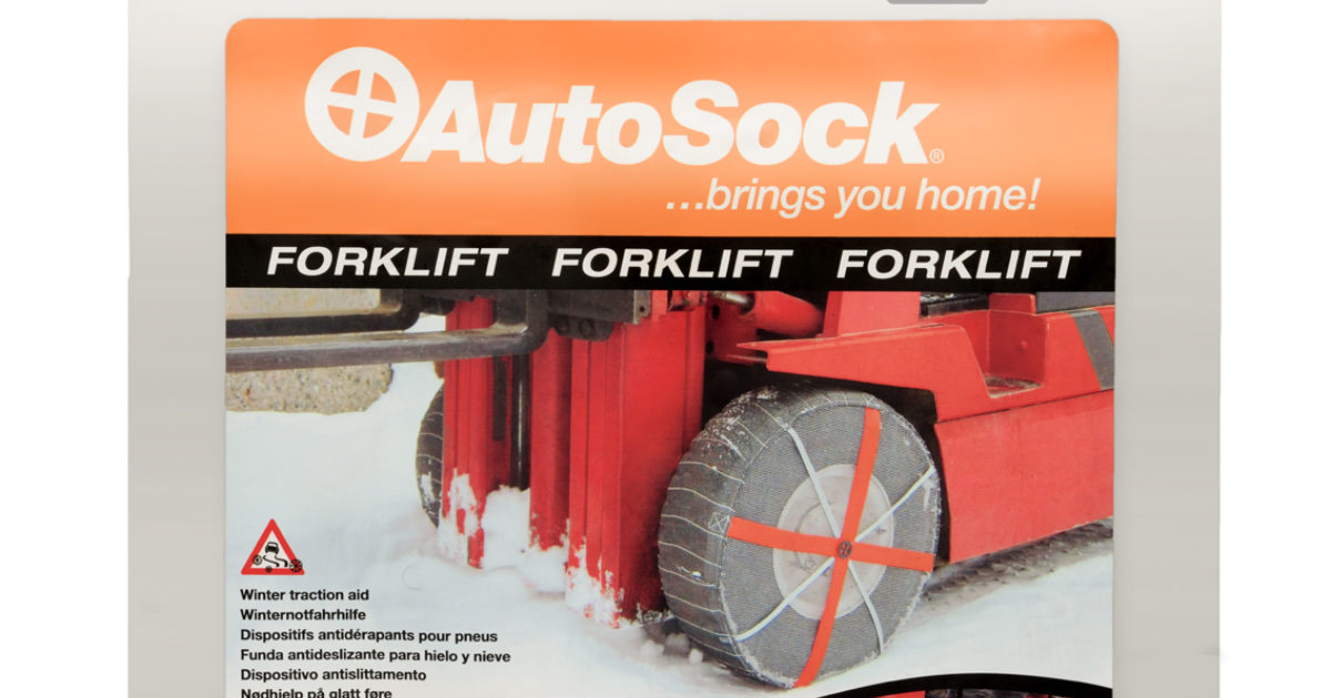 AutoSock Snow Socks | AutoSock For Fork Lifts One Pair AF24